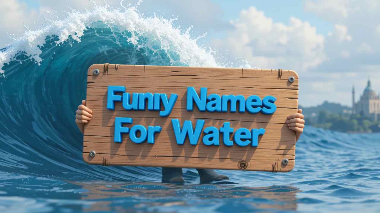 199+ Funny & Creative Names for Water - namesbroad.com