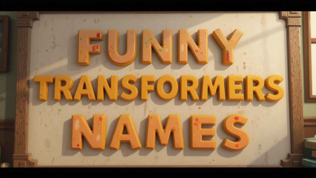 199+ Funny & Creative Transformer Names - namesbroad.com